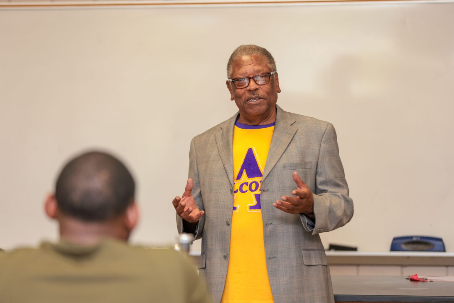 Transportation Commissioner Simmons and staff visit with ASU students ...