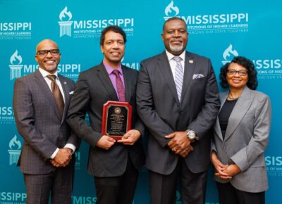 Dr. Babu George honored with Diversity Award for Excellence - Alcorn ...